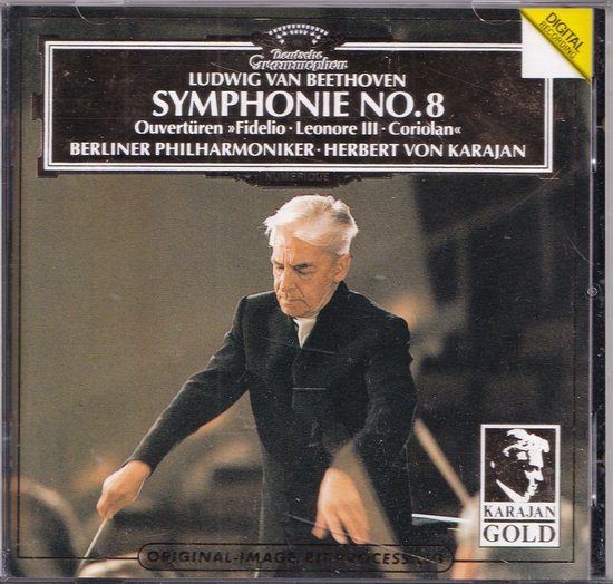 Symphonie no. 8, 3 Ouvertüren - Ludwig van Beethoven - Berliner Philharmoniker o.l.v.... | bol