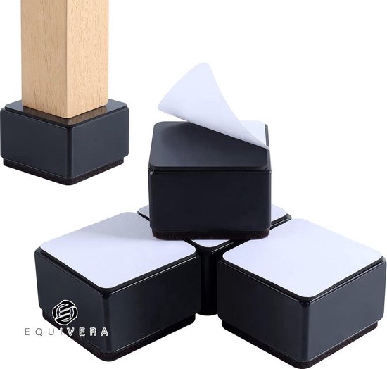 Equivera Meubelverhoger 2 inch van Koolstofstaal Zelfklevende 5 cm ...