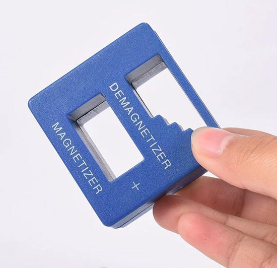 Demagnetiseerder - schroevendraaierpunt gereedschap - 2-in-1 magnetisch ...