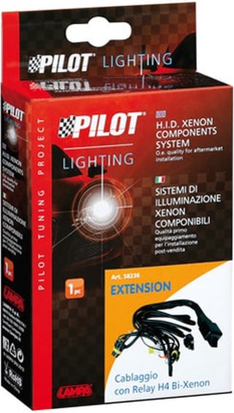 H4 BI-Xenon aansluitkabel - met schakelrelais | bol