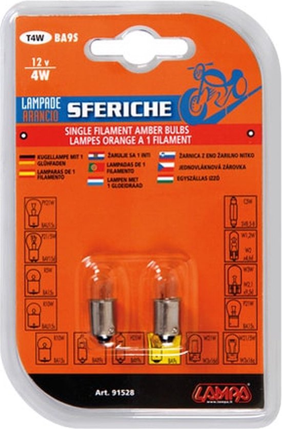 BA9s lamp 12V 4W | bol