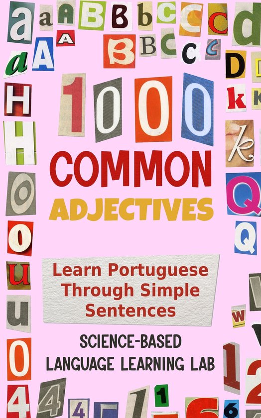 1000 Somethings Language Learning Series - 1000 Common Adjectives ...