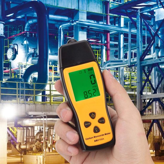 Handheld Koolmonoxide Meter - CO Gas Tester met Hoge Precisie ...