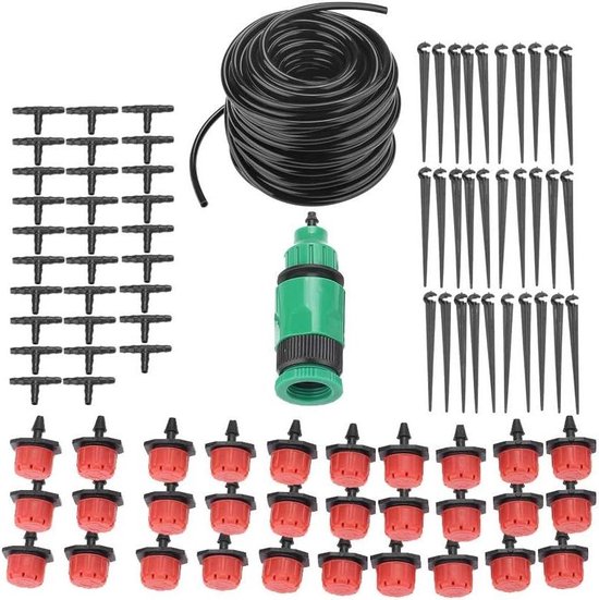 Druppelbevloeiingsapparatuur - Micro-irrigatiesysteem voor tuingazon ...