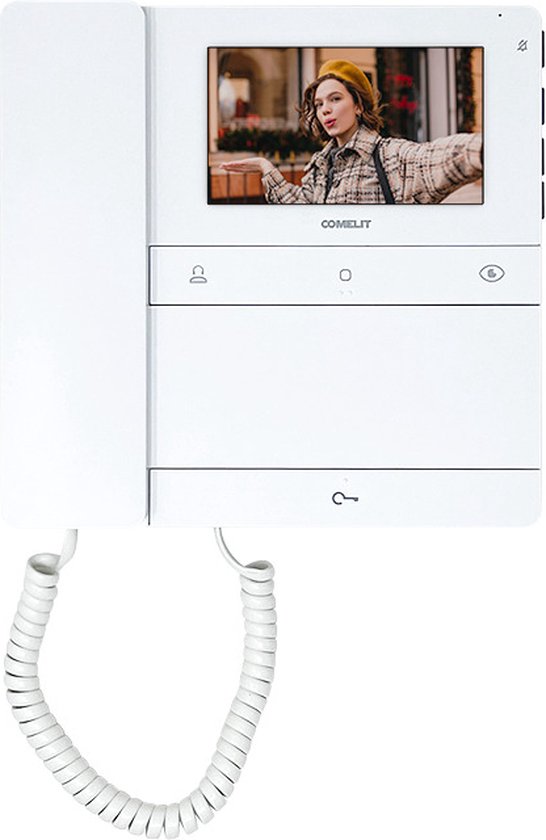 Comelit Logos 4.3 Video Deurmonitor Met Handset SB2 - LS8701 - E3ZNT | bol
