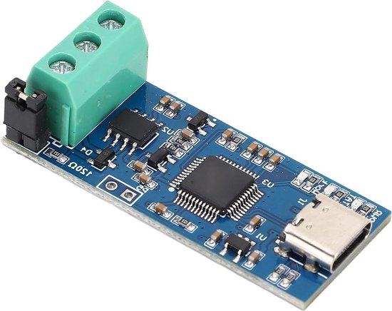 USB naar CAN-module - Type C voeding Converter Adapter voor CAN 2.0A en ...