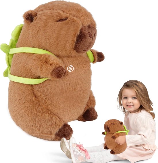 Equivera Capybara Knuffel - Capibara Knuffel - Capibara Pluche ...