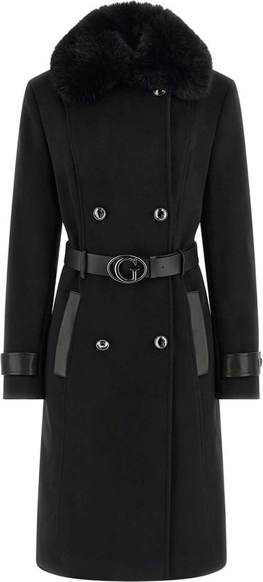 Guess Amelia Jasjas Met Dubbele Borstriem - Streetwear - Vrouwen | bol