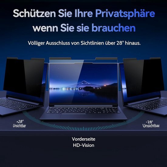PolkaHome Privacyscherm laptop - 13.3 inch Privacy scherm laptop ...