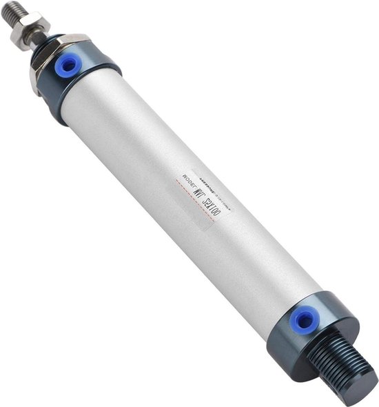 25mm droeg 100mm slag enige staaf mini pneumatische luchtcilinder ...