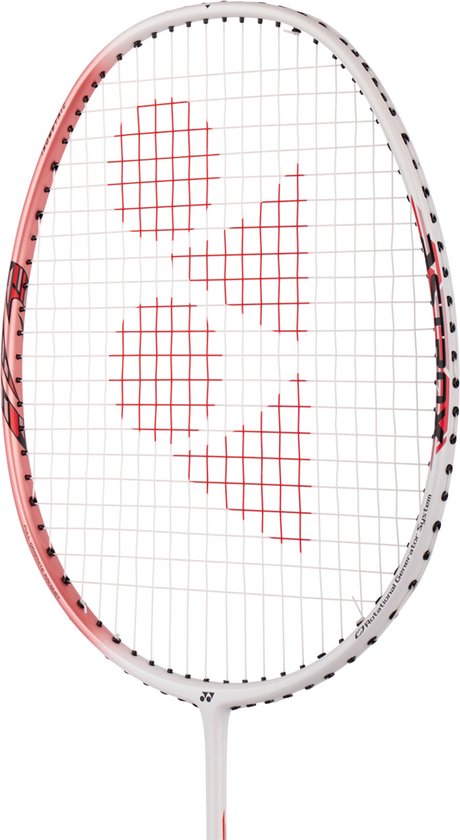 Yonex Astrox 01 Ability badmintonracket - wit / pink | bol