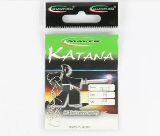 Maver Katana 1090 Haakjes - 20 Stuks Maat 14 | bol