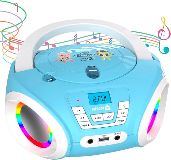 Candy Kids Boombox - CD-speler, FM-radio - Geschikt voor kinderen ...