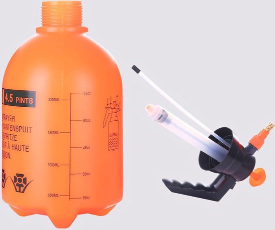 Hand Pressure Sprayer 2 Litre Capacity - Pump Sprayer for Plants ...