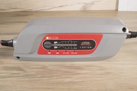 Acculader 6/12 V volautomatische batterijlader met 8 stappen voor auto ...