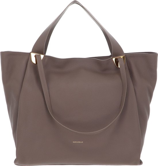 COCCINELLE Leren Schoudertas Shopper Oliver Handbag Grained Leather ...