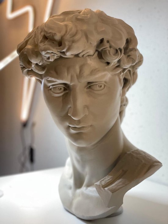 Sculpture Standbeeld David Michelangelo Decoratie 50cm | 3D Renaissance ...
