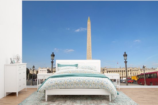 Behang - Fotobehang Naald van Cleopatra op Place de la Concorde in ...