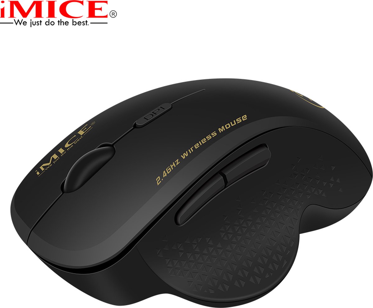 Draadloze game muis - 6 knoppen - 800/1200/1600 DPI - 10M bereik | bol.com