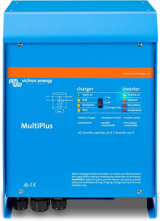 Victron MultiPlus 48/5000 / 70-100 230V VE.Bus | bol.com