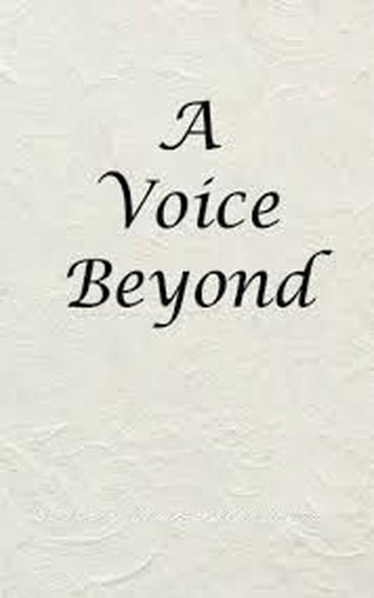 VT - A voice beyond (ebook), Vt | 1230002002057 | Boeken | bol