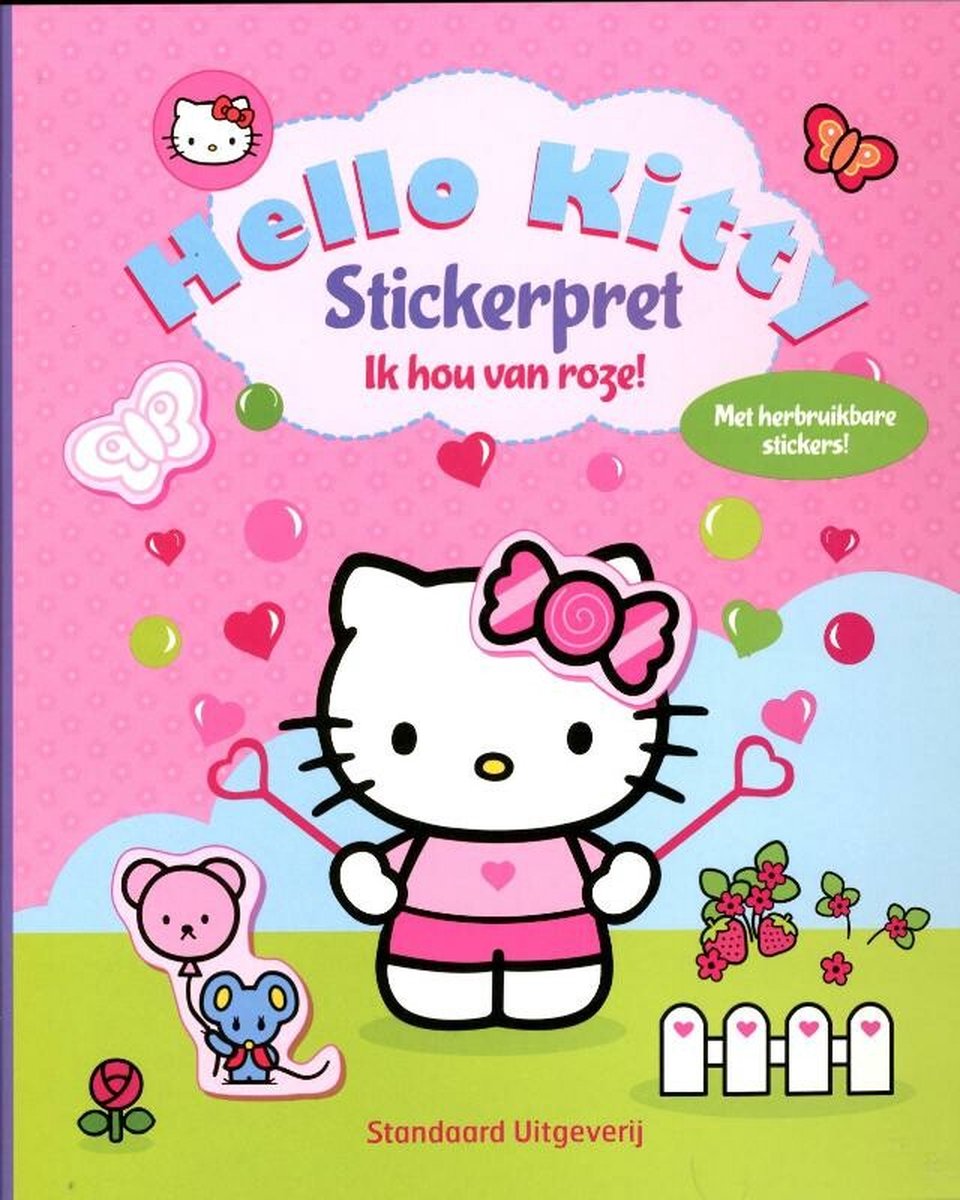 Hello Kitty Stickerpret Ik Hou Van Roze!, nvt | 9789002246630 | Boeken ...