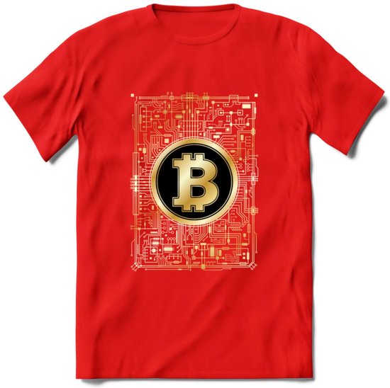 BTC Chip - Crypto T-Shirt Kleding Cadeau | Dames / Heren / Unisex ...