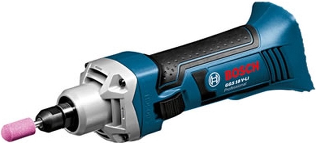 Bosch GGS 18 V-LI SOLO 18V Li-ion accu rechte slijper body - 8mm | bol.com