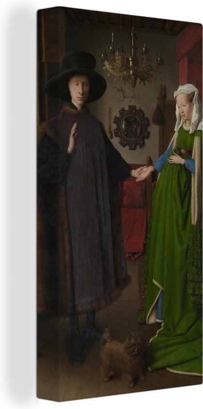 Peinture sur toile Giovanni Arnolfini et sa femme - Peinture de Jan van ...