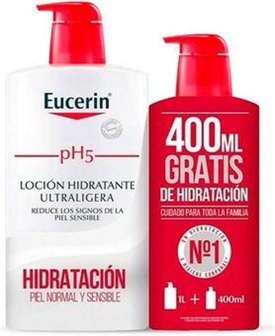 Eucerin Family Pack Ultralight Lotion 1000ml + 400ml | bol.com