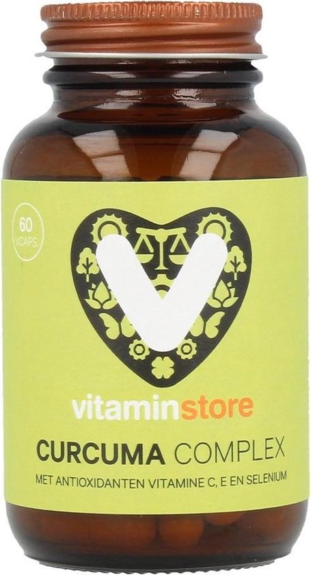 Vitaminstore - Curcuma Complex (Kurkuma) met Resveratrol - 60 vegicaps ...