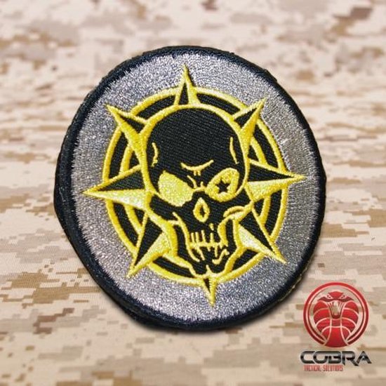 Crossfire Headshot Kill Icon Cosplay Yellow Geborduurde Patch met ...