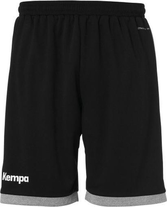 Kempa Core 2.0 Short Zwart-Donker Grijs Melange Maat 2XL | bol