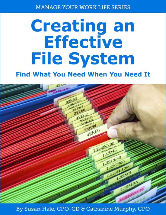 Manage Your Work Life - Creating an Effective File System (ebook), Catharine Murphy |... | bol.com