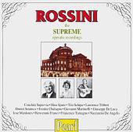 Rossini Supreme Operatic Recordings, various artists | CD (album ...