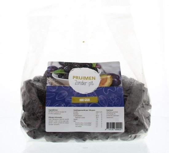 Mijnnatuurwinkel Pruimen zonder pit 1 kg | bol