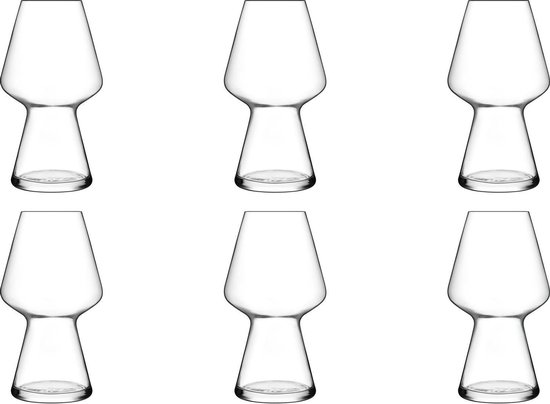 Luigi Bormioli Birrateque Bierglas 75 cl - 6 stuks | bol.com