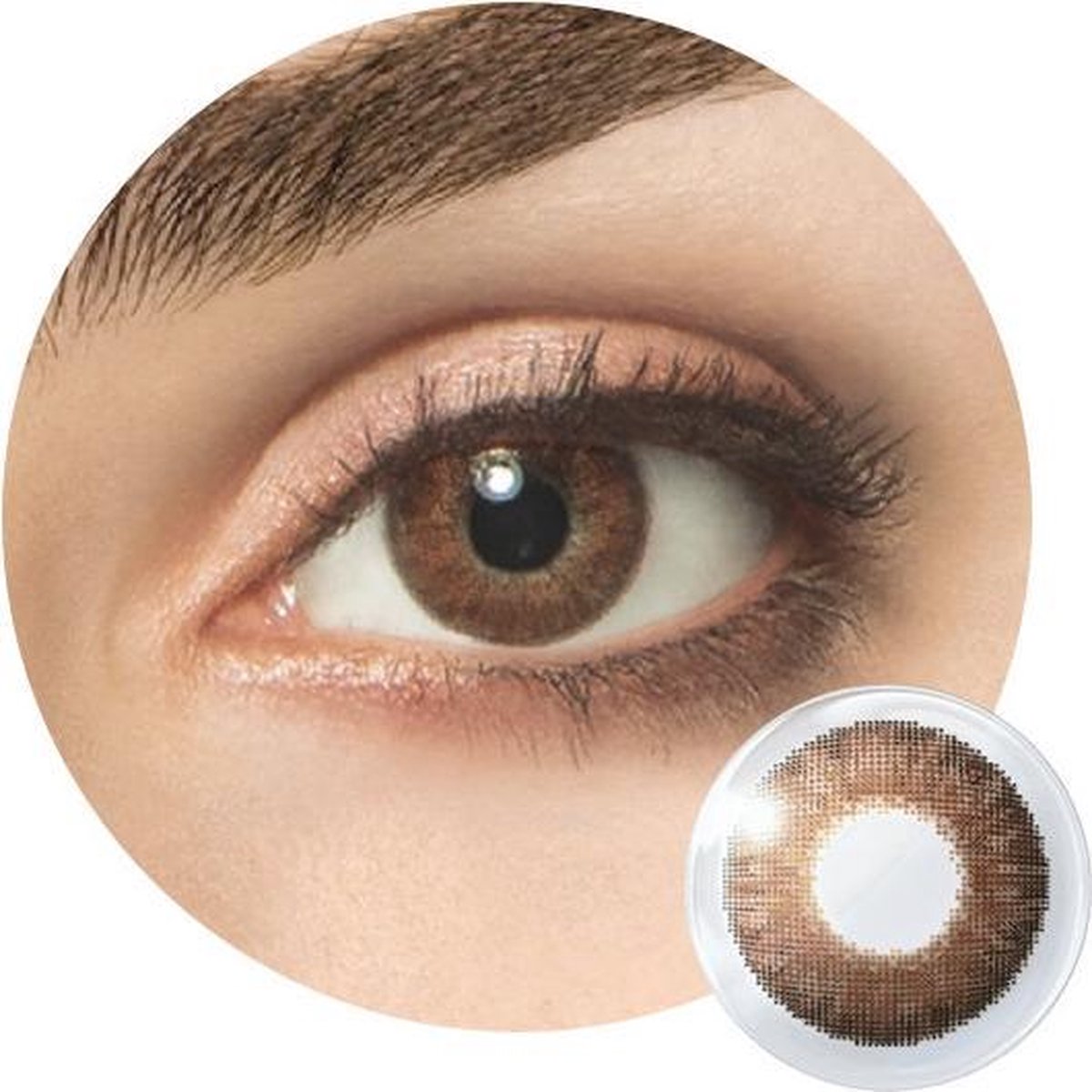 -2,75 - FreshLook® COLORBLENDS® Brown - Lot de 2 - Lentilles mensuelles ...