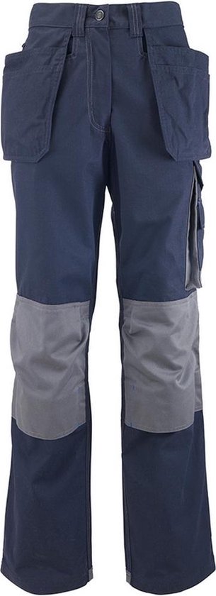 Alexandra Dames/dames Tungsten Holster Werkbroek (Marine/Grijs) | bol.com