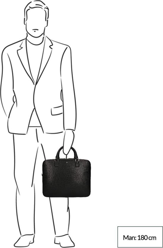 Montblanc Sartorial Document Case Slim black | bol.com