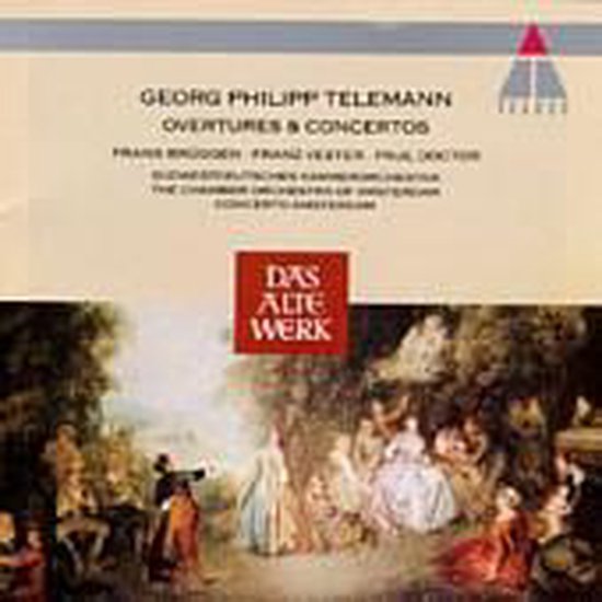 Telemann: Overtures & Concerti / Bruggen, Vester, Doctor, Concerto ...