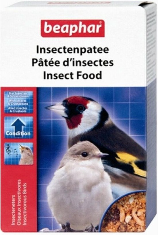 Beaphar Insectenpate Vogelvoer - 100 gr | bol