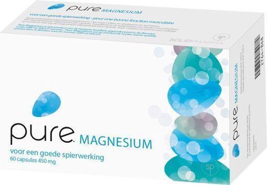 Pure Magnesium 450 mg 60 capsules | bol.com