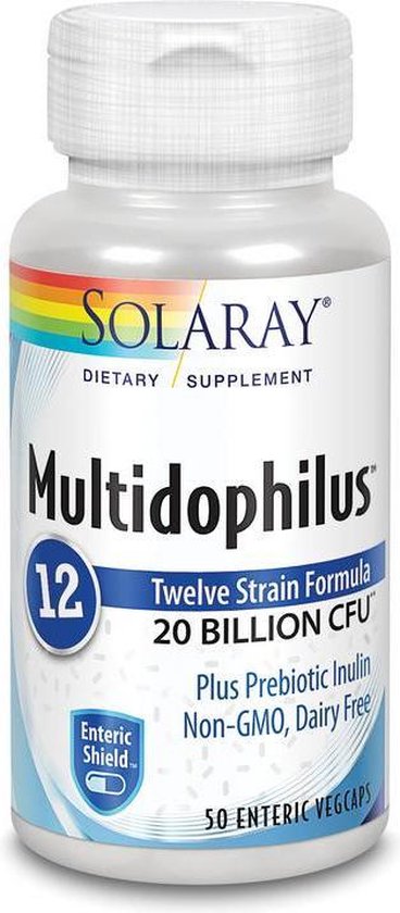 Solaray - Multidophilus 12 - 50 Capsules | bol.com