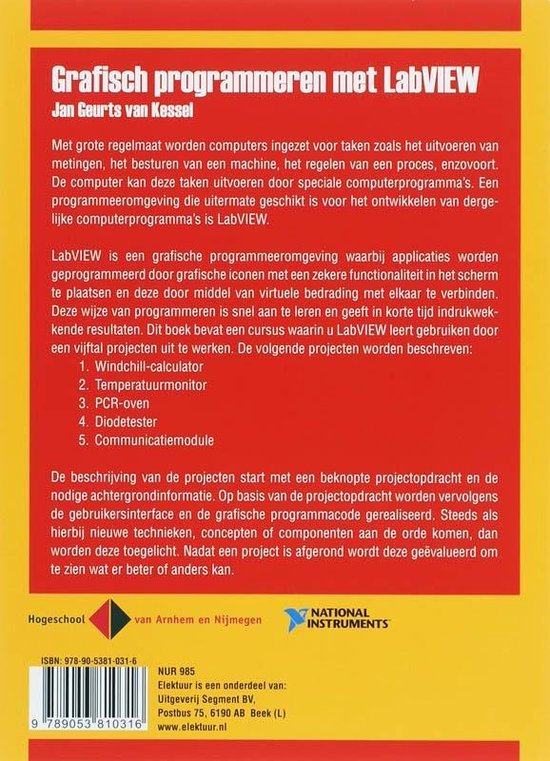 Grafisch Programmeren met LabVIEW, J.H.M. Geurts van Kessel ...