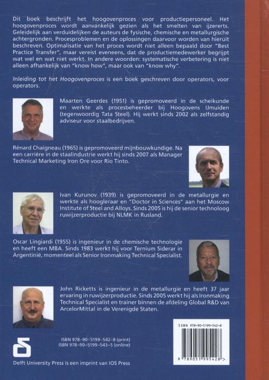 Inleiding Tot Het Hoogovenproces, Maarten Geerdes | 9789051995428 ...