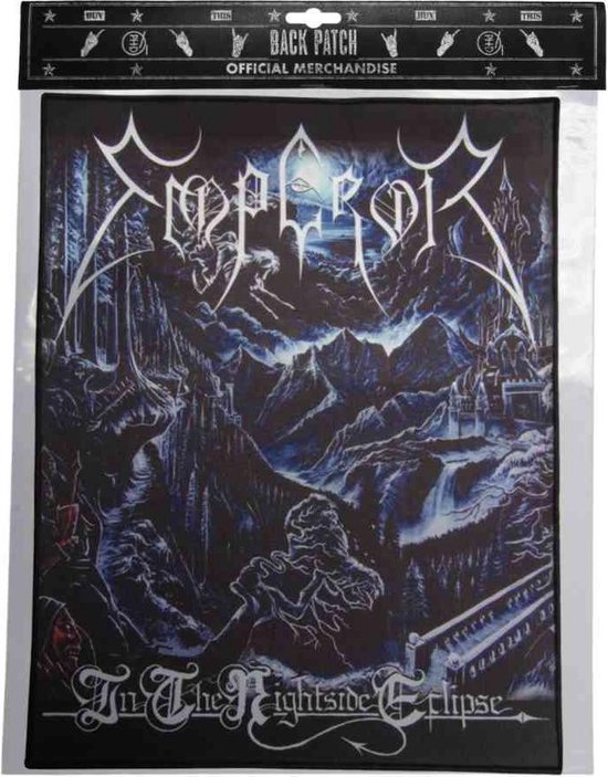Emperor Patch NIGHTSIDE ECLIPSE (BACKPATCH) Zwart | bol