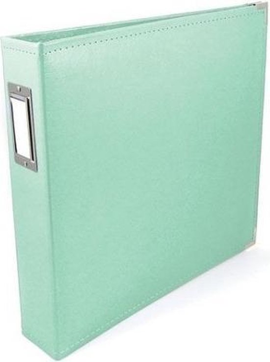 We R Memory Keepers faux leather album 12x12" mint - 1 stuk | bol.com