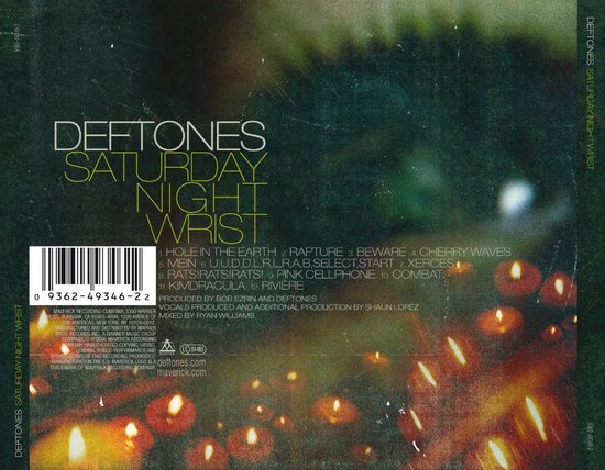 Saturday Night Wrist, Deftones | CD (album) | Muziek | bol