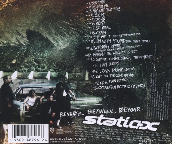 Beneath... Between... Beyond, Static-X | CD (album) | Muziek | bol